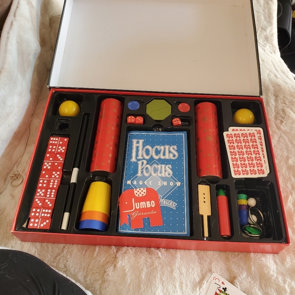 Games | 230 Vintage Hocus Pocus Magic Show By Jumbo Games 1988 100 ...